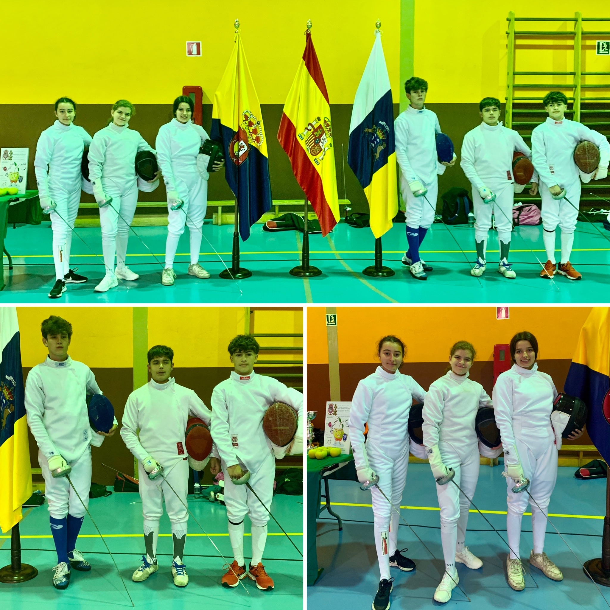 EQUIPO DE ESGRIMA JUEGOS DE LAS ISLAS EUROPEAS – Federación Canaria de ...